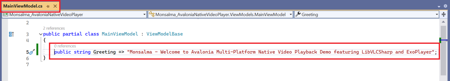 How to play video in Avalonia UI - Monsalma