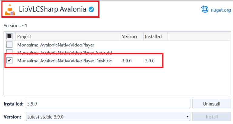 How to play video in Avalonia UI - Monsalma